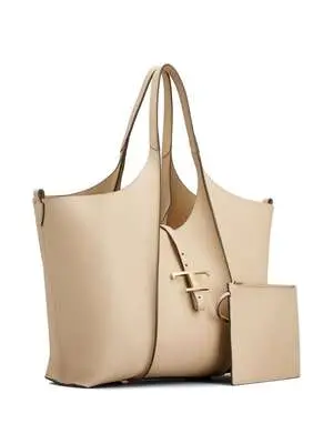 TOD'S T Timeless Leather Tote