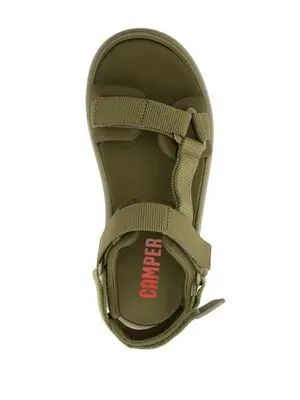 Camper Pelotas Flota Touch-straps Sandals - Green