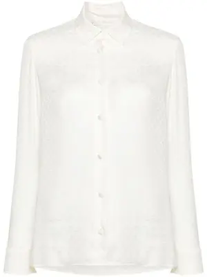 Palm Angels Pointed Collar Shirts For Women