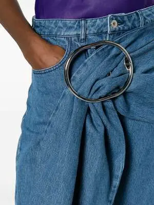 MARQUES' ALMEIDA Belted Boyfriend Jeans