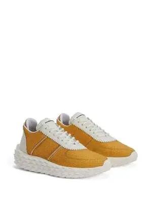 GIUSEPPE ZANOTTI Urchin Low Top Sneakers - Yellow