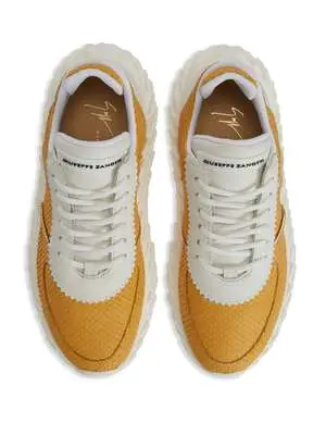 GIUSEPPE ZANOTTI Urchin Low Top Sneakers - Yellow