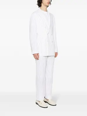 Brunello Cucinelli Double-breasted Linen Suit