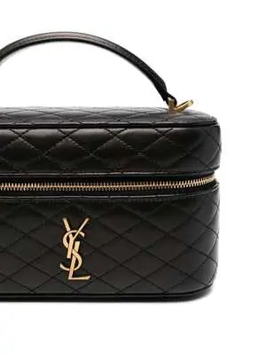 Saint Laurent Gaby Vanity Cross Body Bag - Black