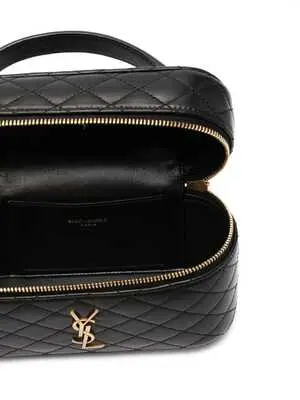 Saint Laurent Gaby Vanity Cross Body Bag - Black