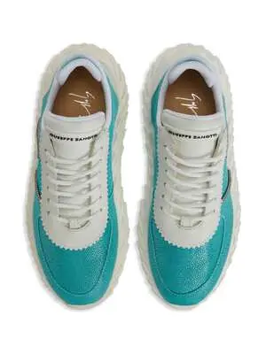 GIUSEPPE ZANOTTI Urchin Low Top Sneakers - Blue