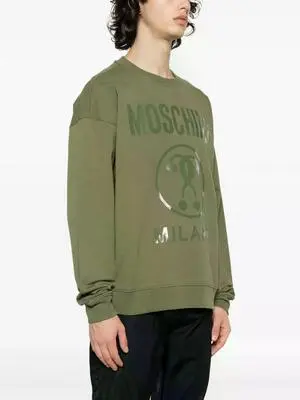 Moschino Logo-print Cotton Sweatshirt