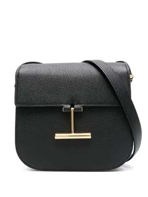 TOM FORD Hanging T Hardware Leather Shoulder Bag