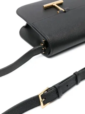 TOM FORD Hanging T Hardware Leather Shoulder Bag