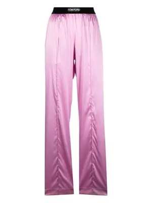 TOM FORD Satin Pyjama Bottoms Pink