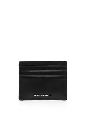 Karl Lagerfeld Ikon Leather Card Holder