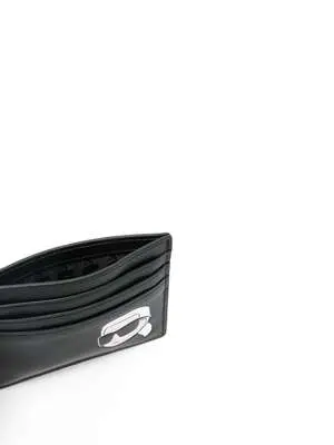 Karl Lagerfeld Ikon Leather Card Holder