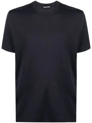 TOM FORD Mélange-effect Lyocell-blend T-shirt
