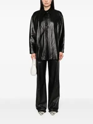 AERON Feather Leather Shirt