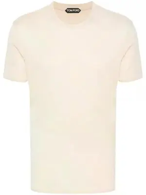 TOM FORD Mélange-effect Cotton-blend T-shirt