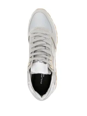 Philippe Model Tropez Haute Lace-up Sneakers - Grey