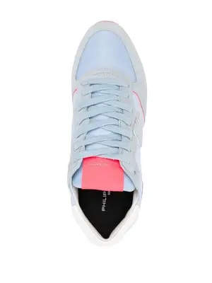 Philippe Model Tropez Lace-up Sneakers - Blue