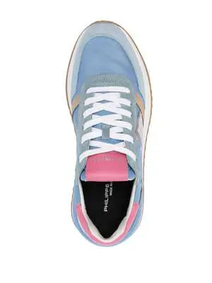 Philippe Model Tropez 2.1 Lace-up Sneakers - Blue