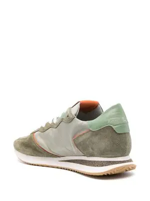 Philippe Model Tropez Lace-up Sneakers - Green