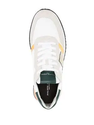 Philippe Model Tropez 2.1 Lace-up Sneakers - White
