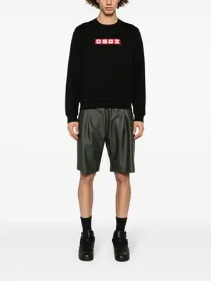 Dsquared2 Logo-patch Cotton Sweatshirt