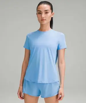 Lululemon Lululemon Sculpt Short-Sleeve T-Shirt Aero Blue