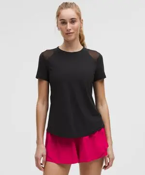 Paneled Performance Tops For Women