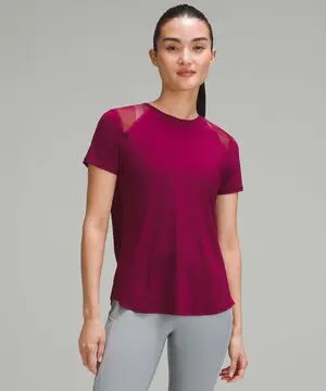 Lululemon Lululemon Sculpt Short-Sleeve T-Shirt Deep Luxe