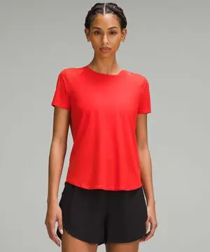 Lululemon Lululemon Sculpt Short-Sleeve T-Shirt Hot Heat