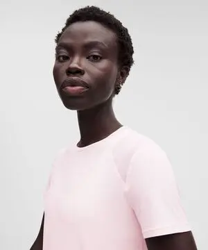 Lululemon Sculpt Short-sleeve T-shirt - Pink Pearl