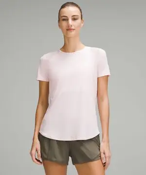 Lululemon Lululemon Sculpt Short-Sleeve T-Shirt Strawberry Milkshake