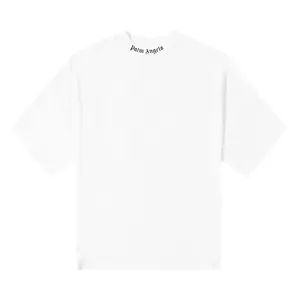 Palm Angels Classic Logo Over Tee /black - White