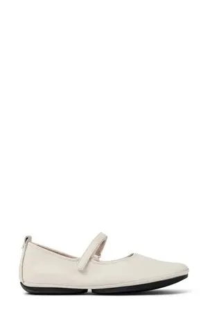 Camper Right Nina Flat - White Natu