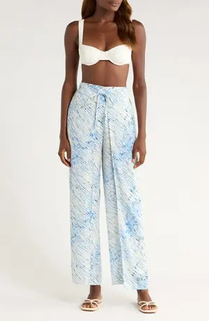 Elan Printed Pants For Women