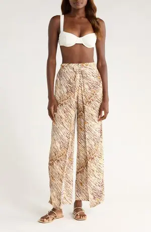 Elan Printed Bottoms For Women