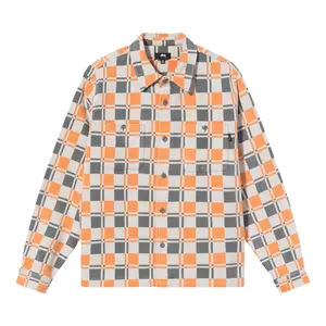 StÜssy Brent Plaid Long-sleeve Shirt
