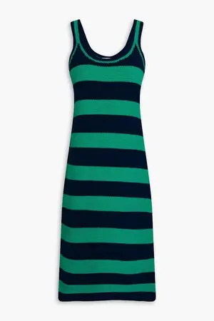 Zimmermann Striped Cotton Midi Dress