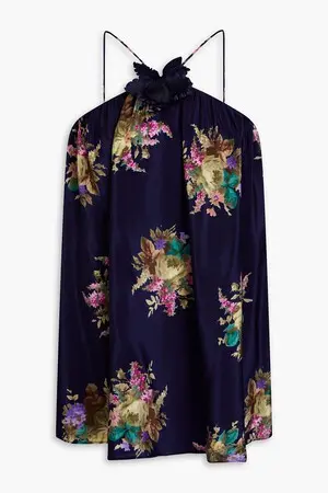 Floral Silk Blouses