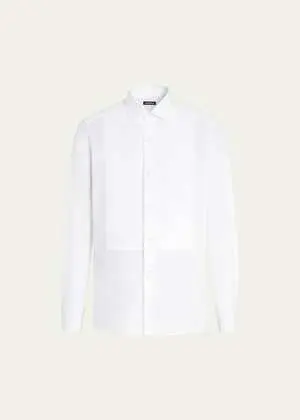 Zegna Formal Piquet Evening Shirt