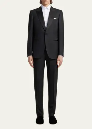 Zegna Formal Piquet Evening Shirt