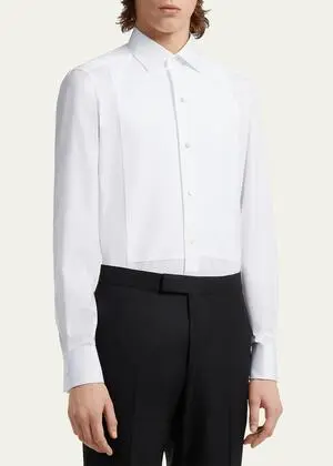Zegna Formal Piquet Evening Shirt
