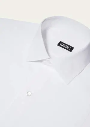 Zegna Formal Piquet Evening Shirt