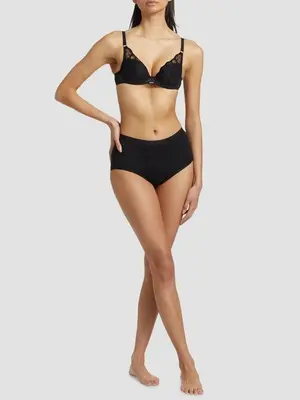 Chantelle Plunging Lace T-shirt Bra