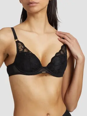 Chantelle Plunging Lace T-shirt Bra