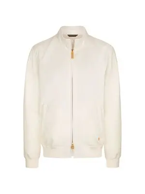 Stefano Ricci Men's Blouson Jacket - White  - White