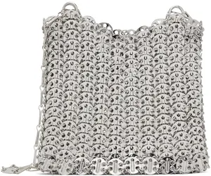 Rabanne Rabanne Iconic 1969 Chainmail Shoulder Bag - P040 Silver