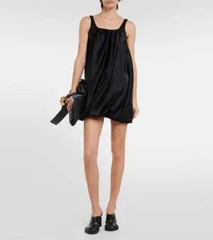 JW Anderson Twisted Satin Mini Dress