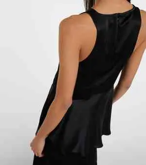 JW Anderson Asymmetric Satin Top