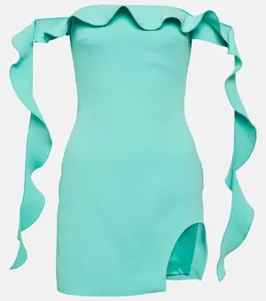 David Koma Ruffled Minidress