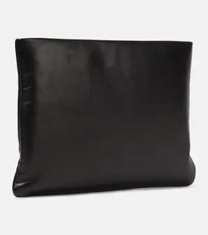Saint Laurent Calypso Large Leather Pouch